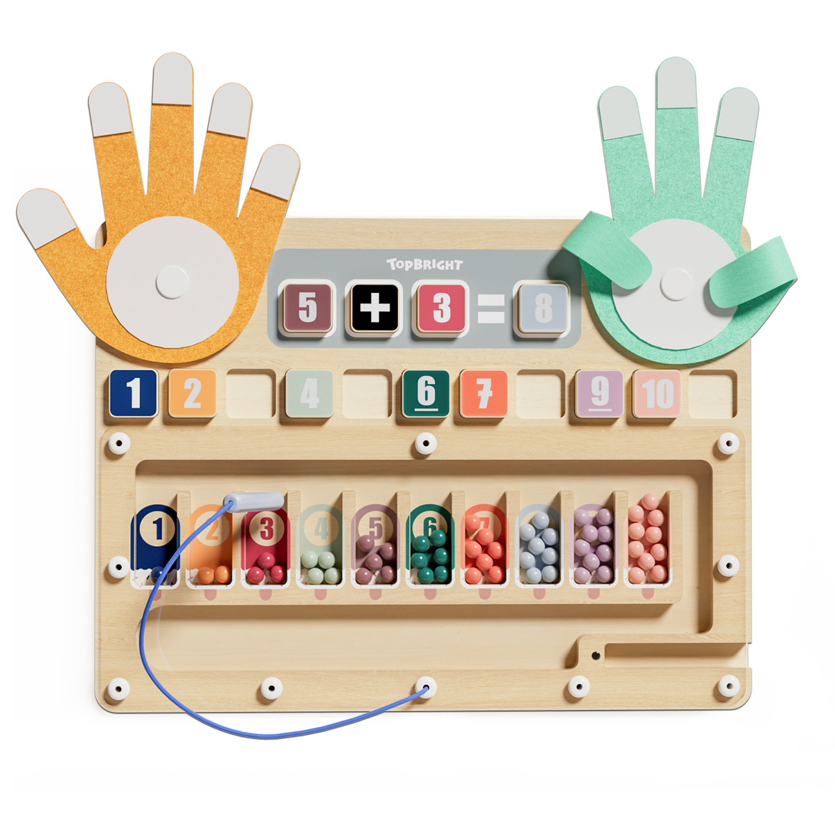 Fun Learning with Finger & Bead Math Toy for Kids