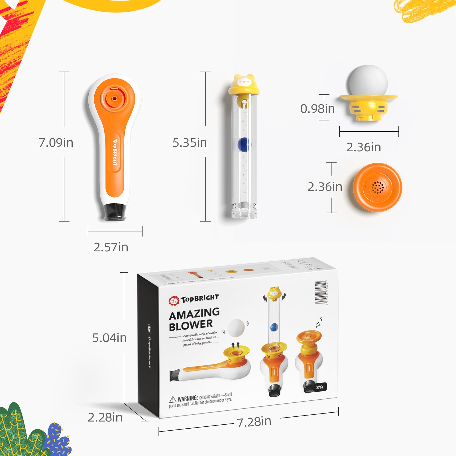 3-in-1 Montessori Toy for Toddlers | Enhance Motor Skills & Creativity