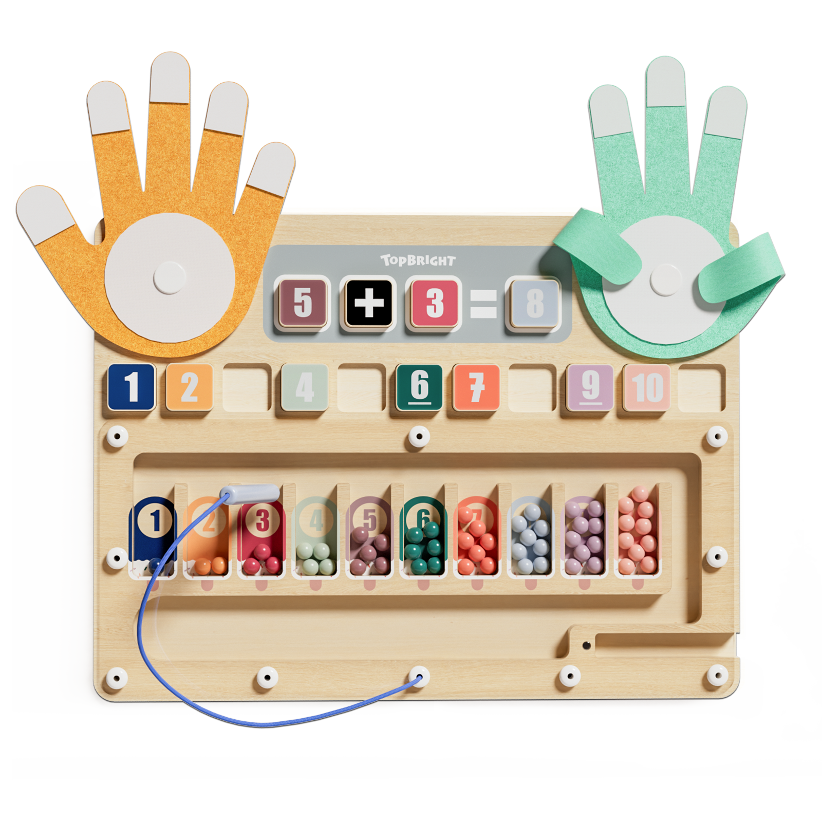 Fun Learning with Finger & Bead Math Toy for Kids