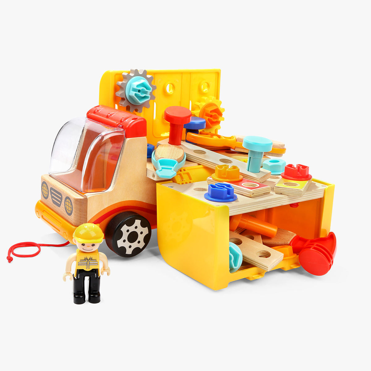 Fordable Work Bench Truck - Wooden toy Truck